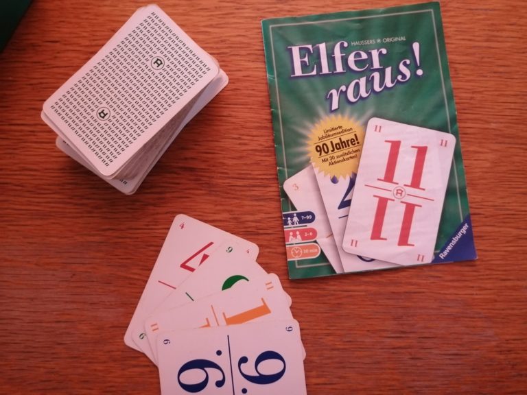 Elfer raus: Spielanleitung, Spielregeln & Test
